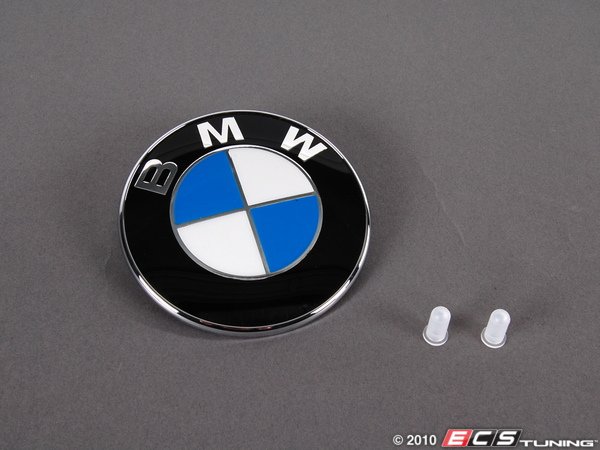 Genuine BMW - 51148203864KT - Trunk Emblem & Grommet Kit