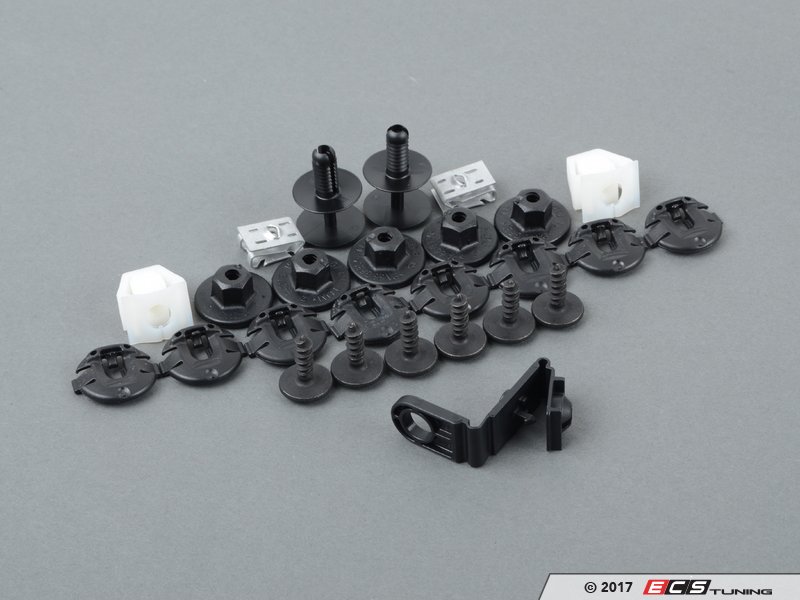 Genuine Volkswagen Audi - 4G0098629 - Fender Liner Hardware Kit ...