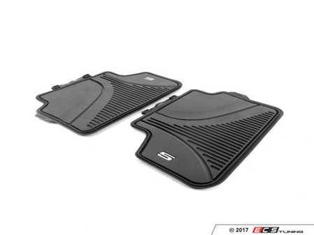 Genuine BMW - 51472414219 - Rear rubber floor mats - Black (51-47-2-414 ...