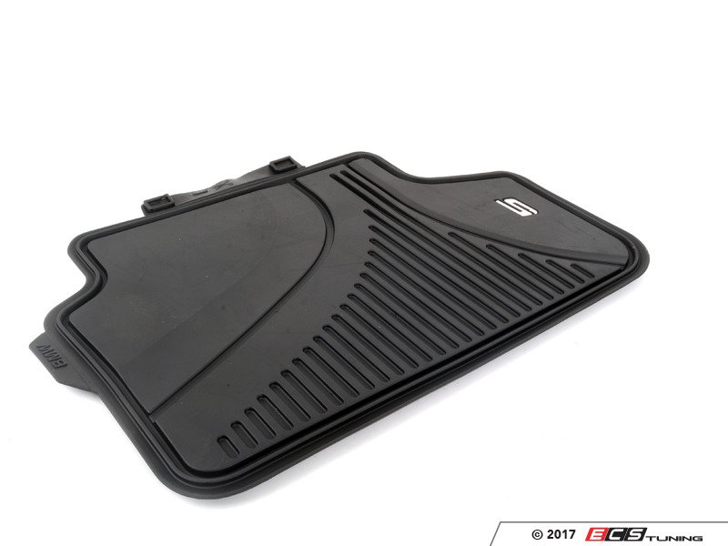 Genuine BMW - 51472414219 - Rear rubber floor mats - Black (51-47-2-414 ...
