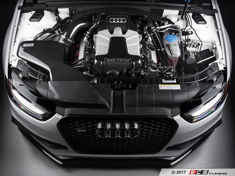 ECS - 008049ecs01KT - Carbon Fiber Strut Tower Brace - Audi B8 A4/A5/S4/S5