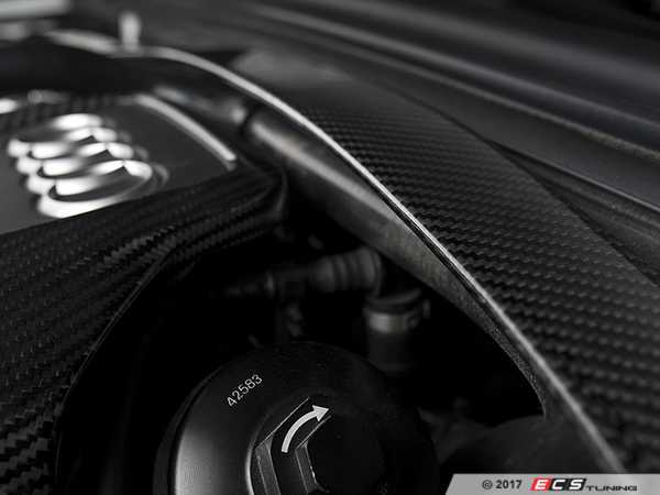 ECS - 008049ecs01KT - Carbon Fiber Strut Tower Brace - Audi B8 A4/A5/S4/S5