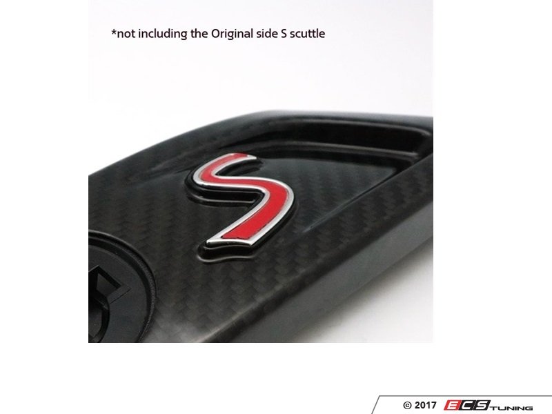 Go Badges - EP07 - MINI Cooper "S" Carbon Fiber Side Scuttle Covers ...