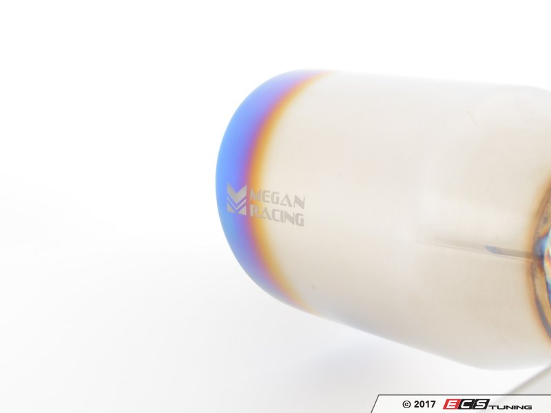 Megan Racing - MRABEMCC11VO - Axle Back Exhaust - Burnt Roll Tip MR-ABE ...