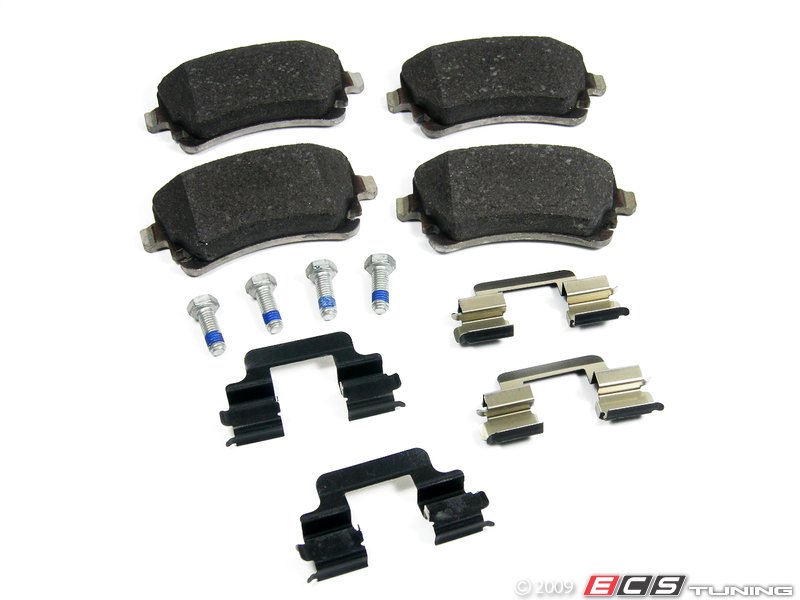Genuine Volkswagen Audi - 4B3698451a - Rear Brake Pad Set (4B3 698 451 a)