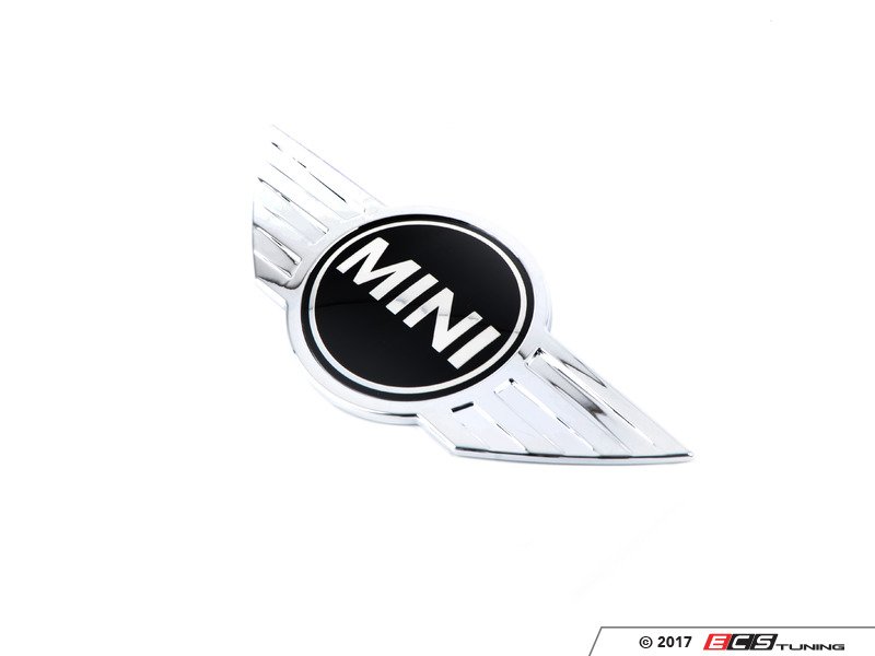 Genuine MINI - 51147351370 - Hood Emblem (51-14-7-351-370)