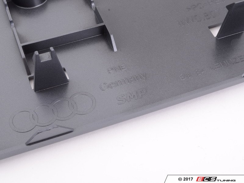 Genuine Volkswagen Audi - 8W0807285FRP5 - Front License Plate Bracket ...