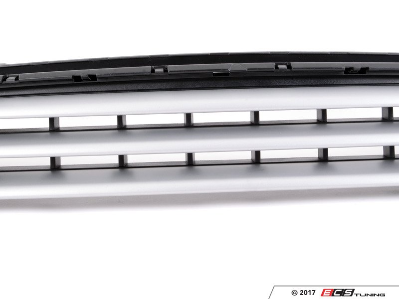 Genuine MINI - 51137335527 - Brushed Silver Slat Grille (51-13-7-335-527)