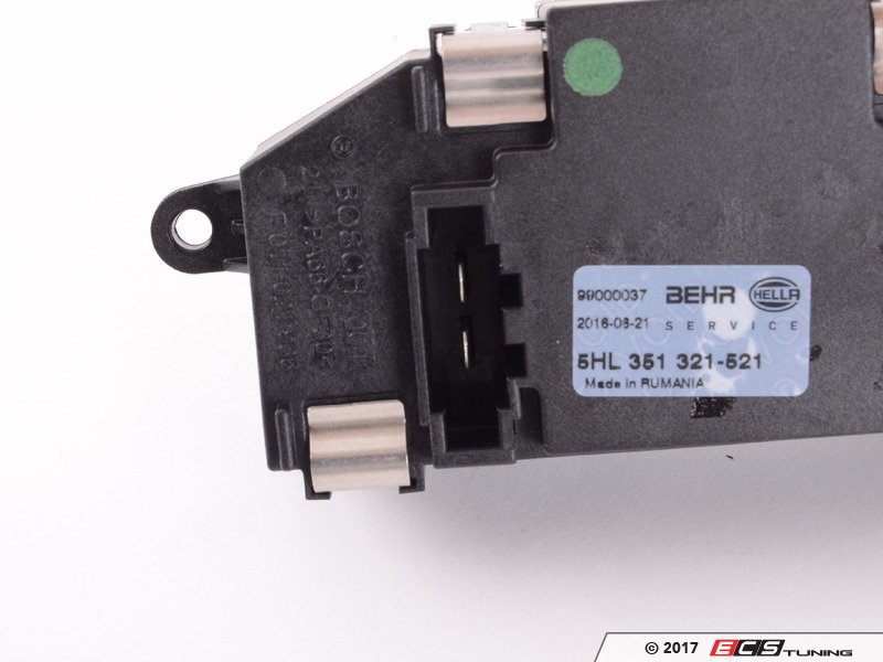 Hella - 8K0820521B - Blower Motor Resistor