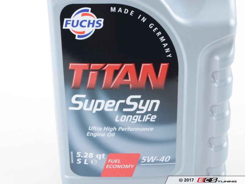 Fuchs - 5W405LITERF - SUPERSYN Engine Oil (5w-40) - 5 Liter