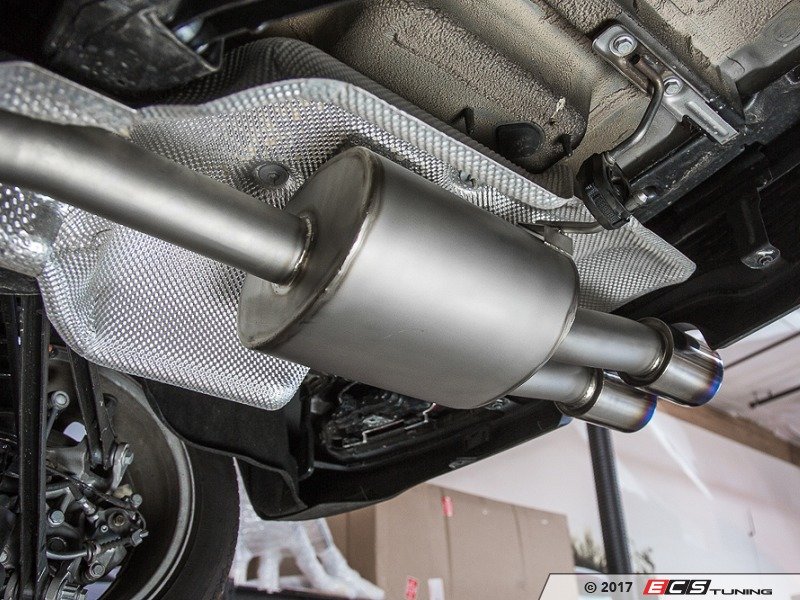 Agency Power - AP-MI-NI-02 - Agency Power Titanium Catback Exhaust MINI ...